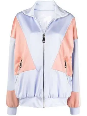 Khrisjoy Colour-block Track Jacket - Purple