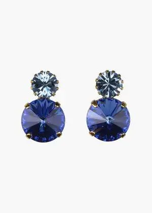 JENNIFER BEHR Jennifer Behr Myrla Earrings Sapphire