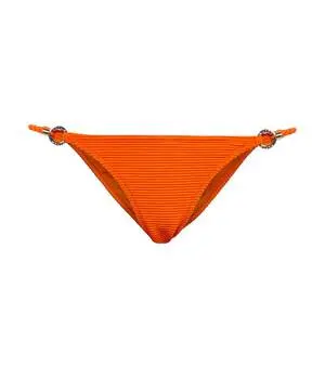 Heidi Klein Madagascar Bikini Bottom - Orange
