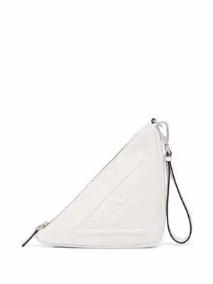 Prada Leather Triangle Pouch
