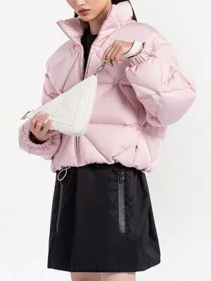 Prada Leather Triangle Pouch
