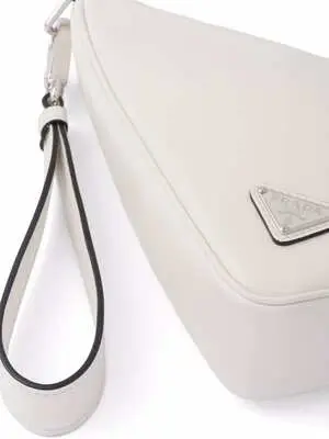 Prada Leather Triangle Pouch