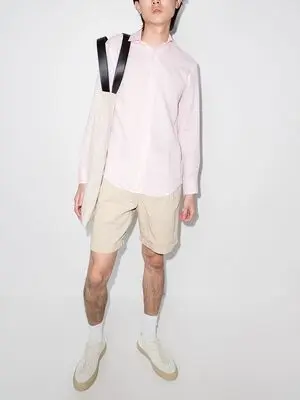Frescobol Carioca Antonio Linen Shirt - Pink
