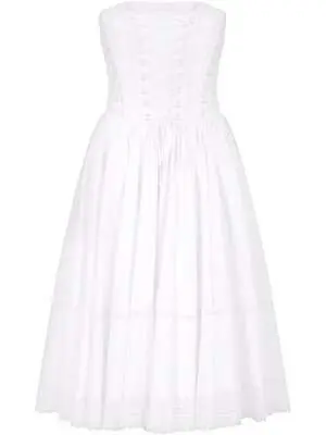 Dolce & Gabbana White Bustiers