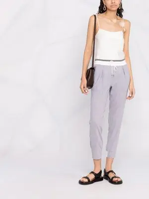 Lorena Antoniazzi Cropped Track Pants