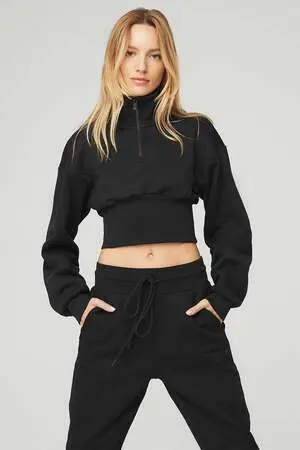 Alo Yoga Vixen Fleece 1/4 Zip Sweatshirt