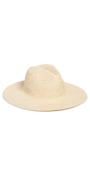 Hat Attack Vented Packable Straw Hat - New Natural