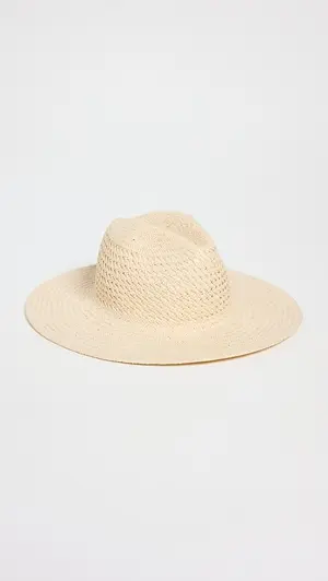 Hat Attack Vented Packable Straw Hat - New Natural