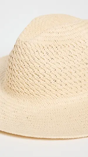 Hat Attack Vented Packable Straw Hat - New Natural