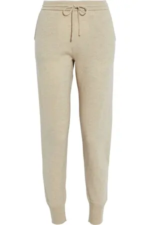 THEORY Theory Arleena Mélange Cashmere Tapered Pants