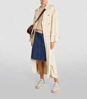 Chloé Nama Runner Sneakers - Beige