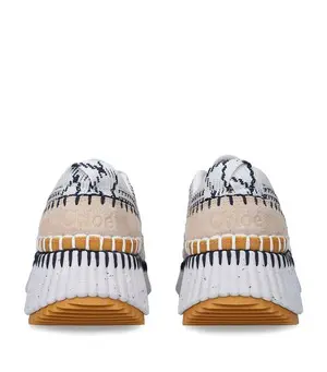 Chloé Nama Runner Sneakers - Beige