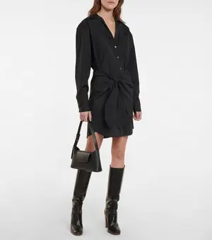 Veronica Beard Roanoke Poplin Shirt Dress