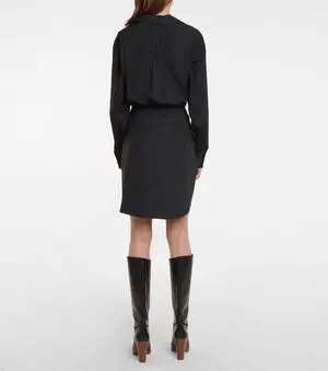 Veronica Beard Roanoke Poplin Shirt Dress