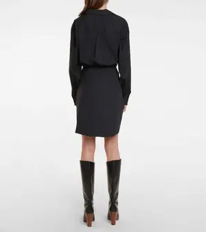 Veronica Beard Roanoke Poplin Shirt Dress