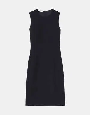 Lafayette 148 New York Fitted Sheath Dress - Black