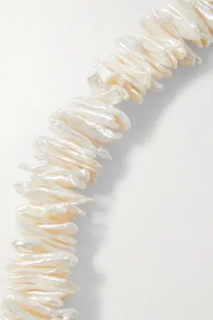 Cult Gaia Aliza Gold-tone Pearl Bracelet