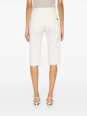 Saint Laurent Denim Shorts - White