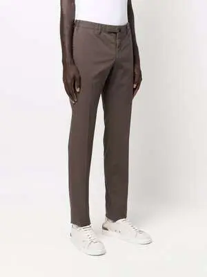 Incotex Tailored-cut Trousers - Brown