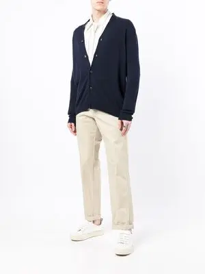 Pringle Of Scotland Button-down Cashmere Cardigan - Blue