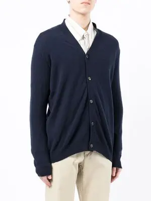 Pringle Of Scotland Button-down Cashmere Cardigan - Blue