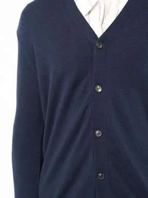 Pringle Of Scotland Button-down Cashmere Cardigan - Blue