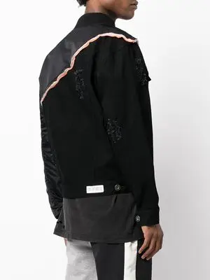 MOSTLY HEARD RARELY SEEN Patchwork Panelled Denim Jacket