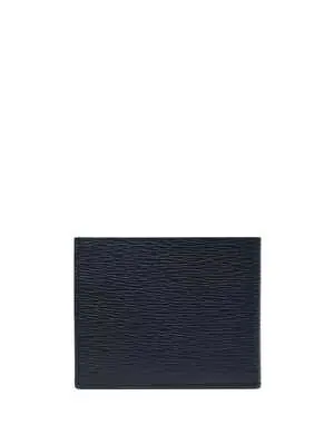 FERRAGAMO Gancini Leather Wallet - Blue