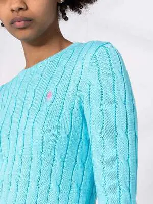 Polo Ralph Lauren Cable Knit Jumper - Blue