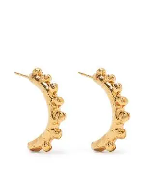 ALIGHIERI The Ancestor Half-hoop Earrings - Gold