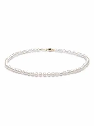 Yoko London 18kt Yellow 6mm Freshwater Pearl Necklace - Gold