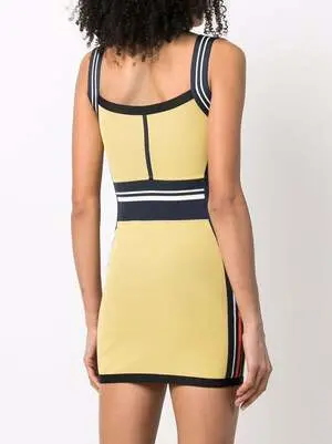 DIESEL® Panelled Slim-cut Mini Dress