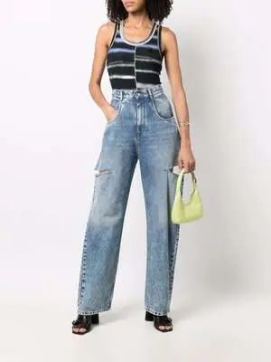 DIESEL® T-ankycut Striped Vest Top