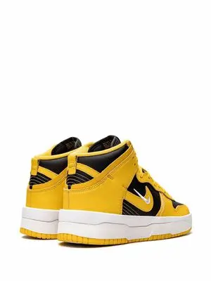 Nike Dunk High Up Sneakers - Yellow