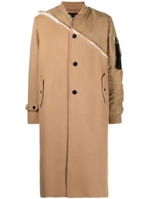 MOSTLY HEARD RARELY SEEN Panelled Single-breasted Coat