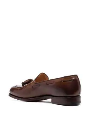 Crockett & Jones Tassel Loafers - Brown
