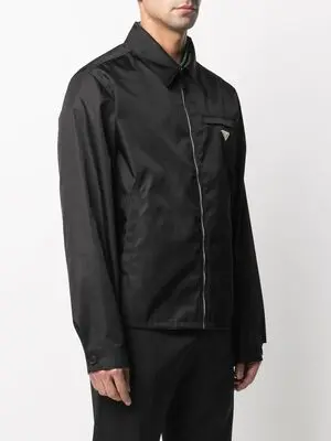 Prada Re-nylon Blouson Jacket - Black