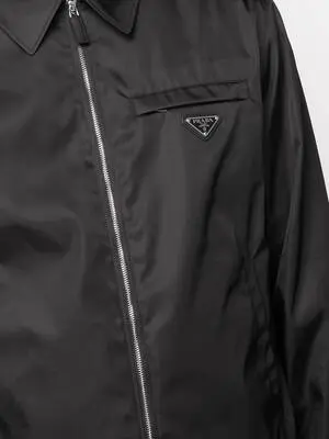 Prada Re-nylon Blouson Jacket - Black