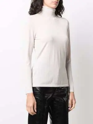 LISKA Fine-knit Roll-neck Jumper