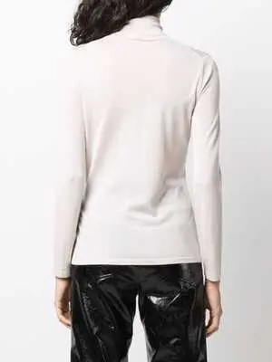 LISKA Fine-knit Roll-neck Jumper