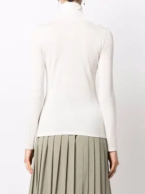 LISKA Fine-knit Roll-neck Jumper