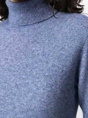 LISKA Cashmere-silk Roll-neck Sweater