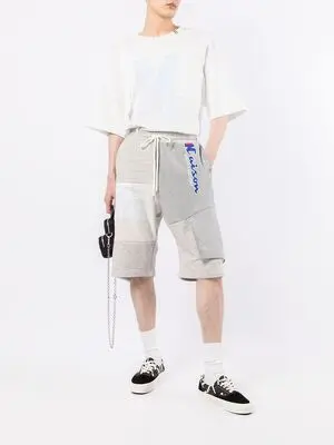 Mihara Yasuhiro Reconstructed Panelled Shorts