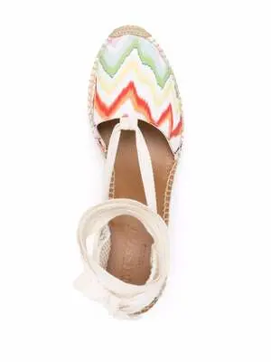 Missoni Zigzag-print Wedge Espadrilles