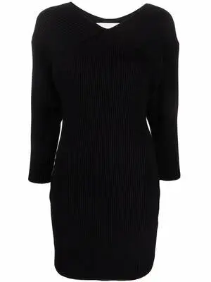 Rodebjer Ribbed-knit Mini Dress