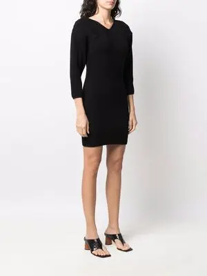Rodebjer Ribbed-knit Mini Dress