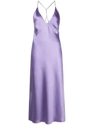 BLANCA VITA V-neck Strappy Dress
