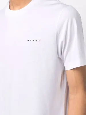 Marni Logo-print T-shirt - White