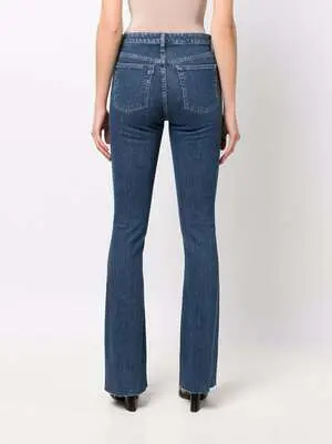 3x1 Farrah Mid-rise Flared Jeans
