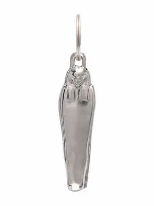 Rick Owens Sarcophagus Charm Keychain - Silver | Editorialist